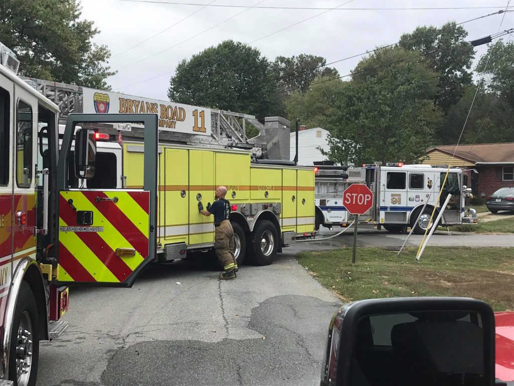 Truck 12 Responds to Indian Head House Fire - Waldorf Volunteer Fire ...