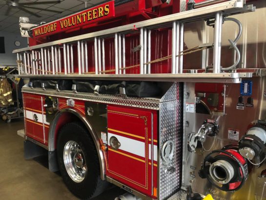 New Engine 31 In Service - Waldorf Volunteer Fire Department